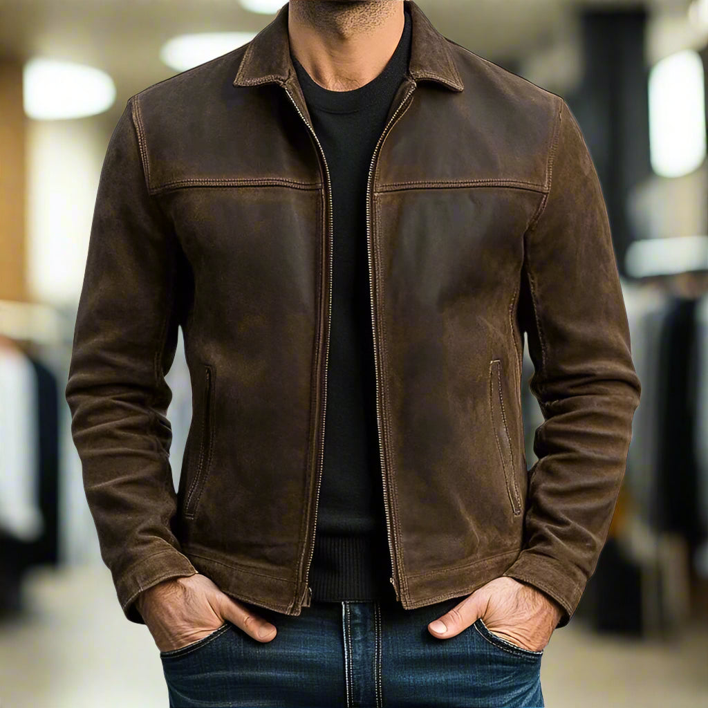 Valenor™ – Veste en cuir Old Money – Veloura FR